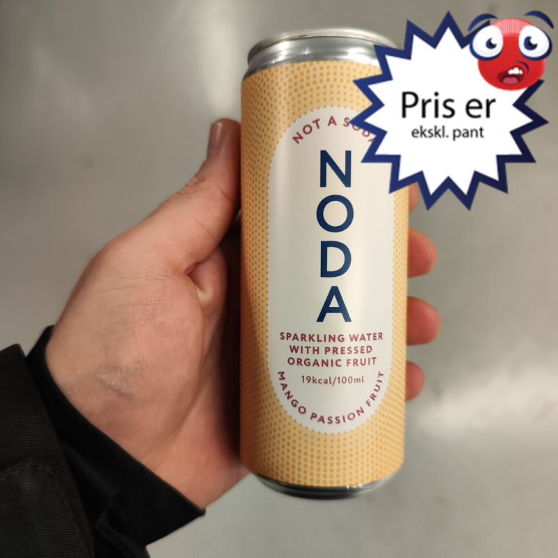 Noda, not a soda Discovery Pack, alle 4 varianter Økologisk 24stk ...