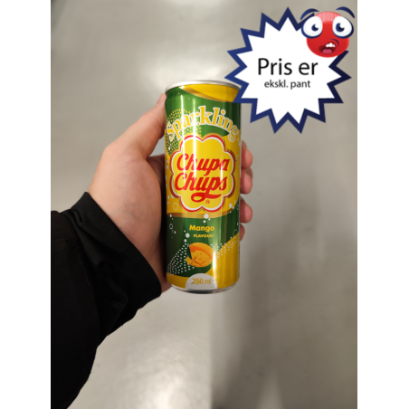 Chupa Chups Sparkling Mango 24stk